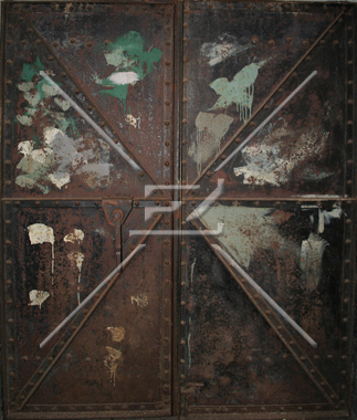 Rusted Metal Doors